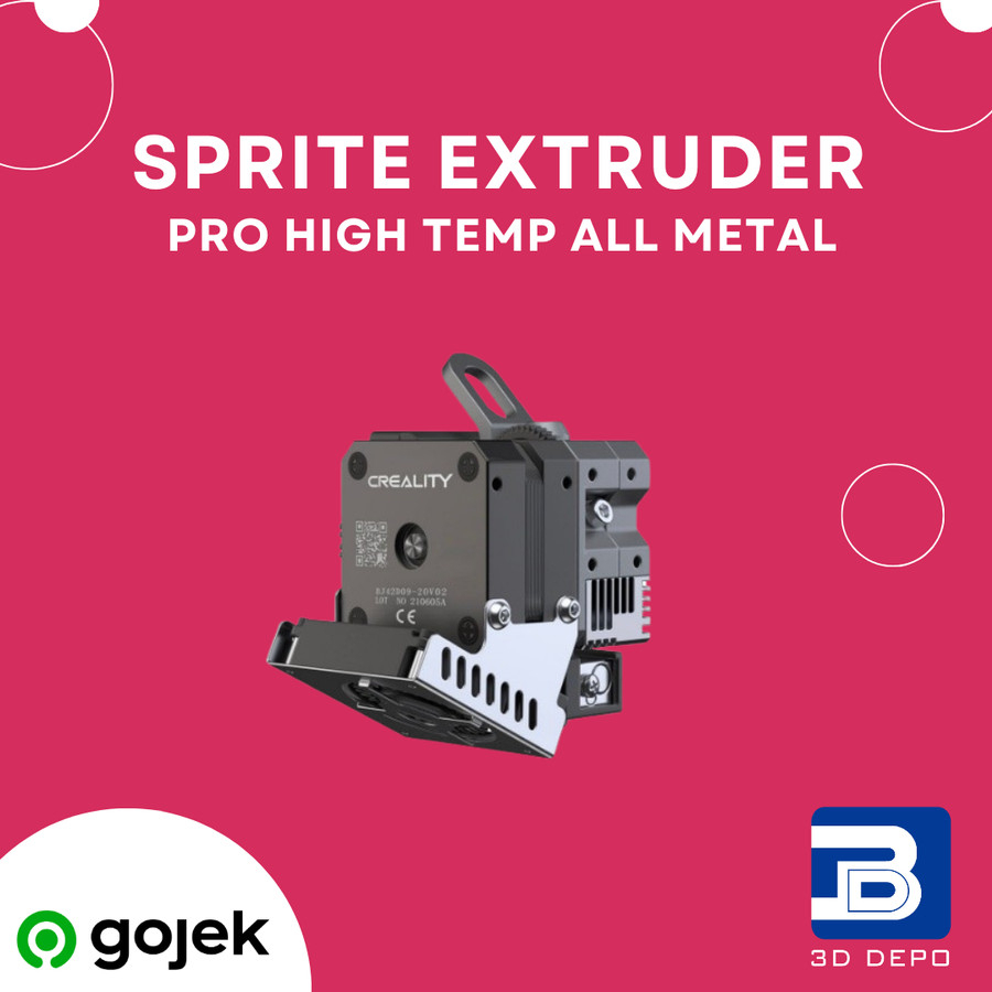Jual Original Creality 3D Printer Sprite Extruder Pro High Temp All ...