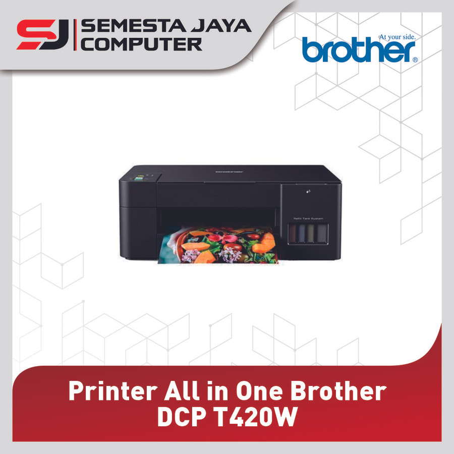 Jual Printer Brother DCP-T420W T-420W T420 W All in One Wifi inkJet ...