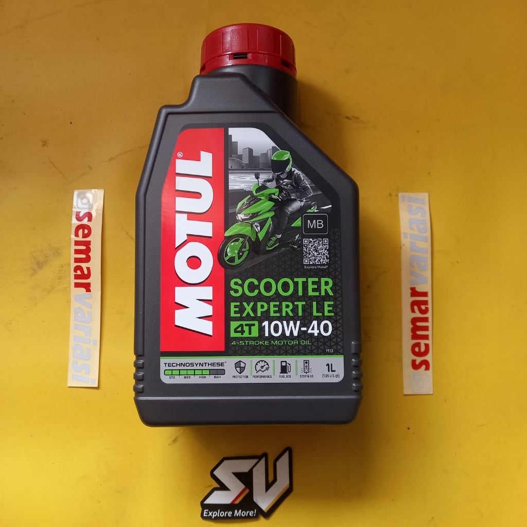 Jual MOTUL OIL SCOOTER EXPERT LE 10W40 1 LITER | Shopee Indonesia