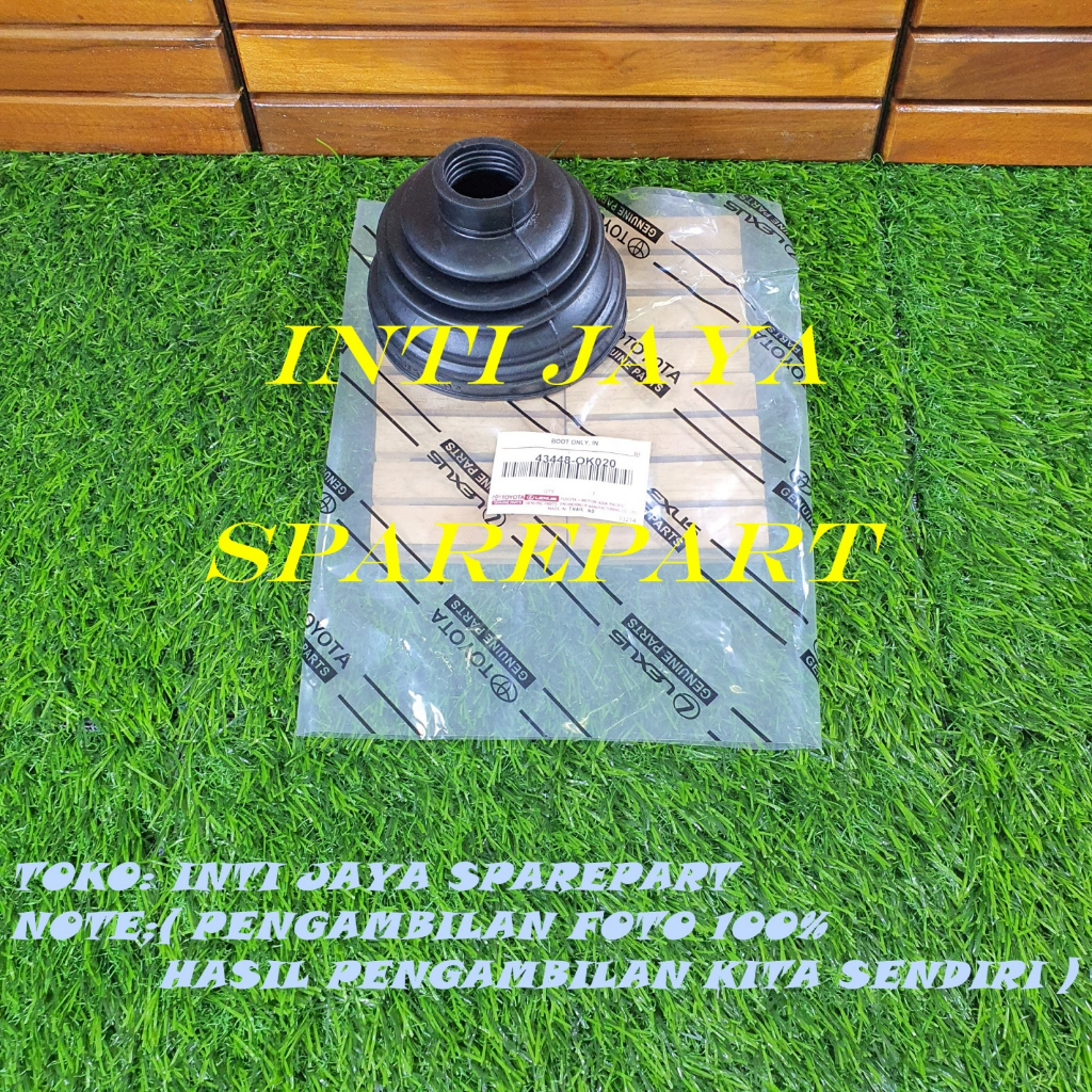 Jual BOOT CV JOINT KARET AS RODA DEPAN DALAM HILUX FORTUNER 43448-0K020 | Shopee Indonesia