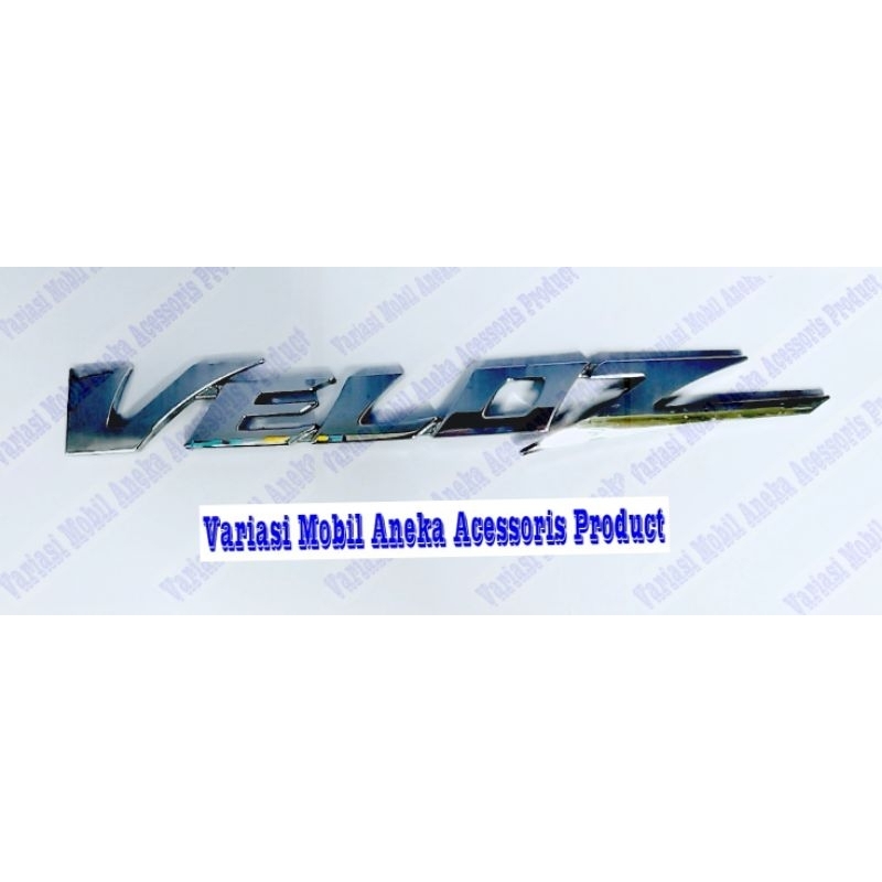 Jual Emblem Logo tulisan veloz original | Shopee Indonesia