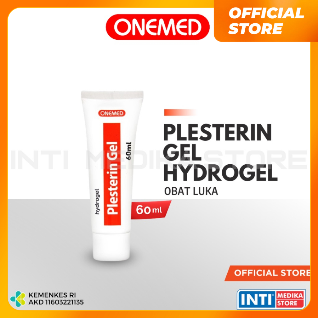 Jual ONEMED - Plesterin Gel Hydrogel 60ml | Obat Luka | Shopee Indonesia