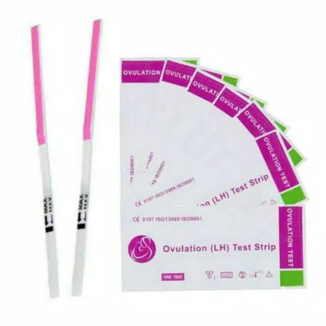 Jual Test Pack Tes Masa Subur Ovulation LH Strip Ovulasi Ovutest Tespek ...