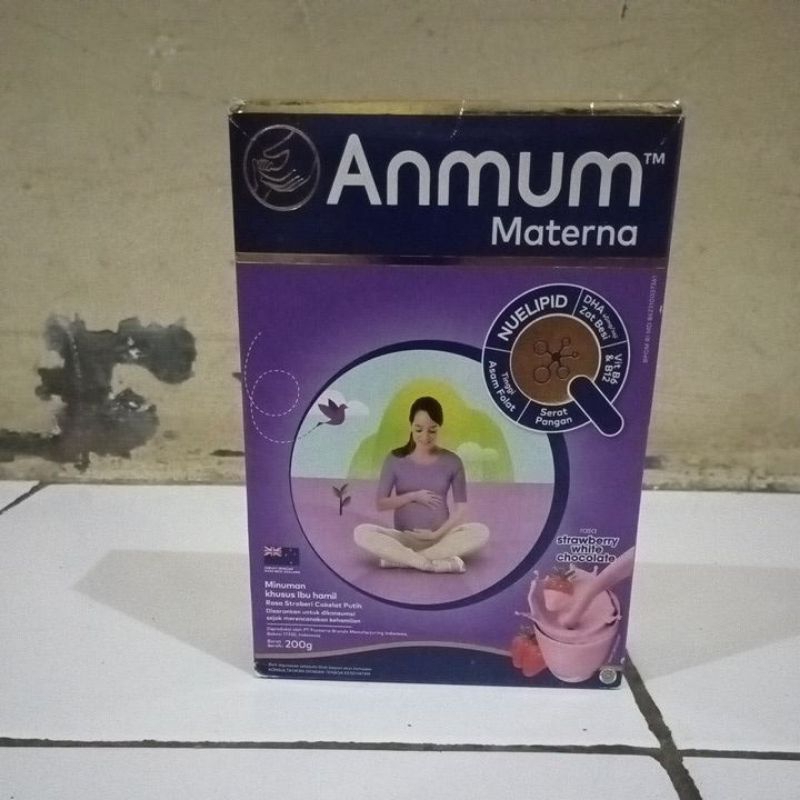 Jual ANMUM MATERNA STRAWBERRY, COKLAT, VANILLA 400gr & 200gr | Shopee ...
