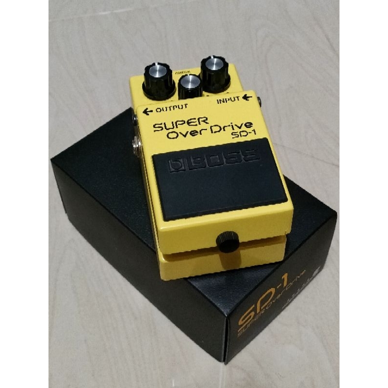 Jual BOSS Super Overdrive SD1 Stompbox Efek Gitar | Shopee Indonesia