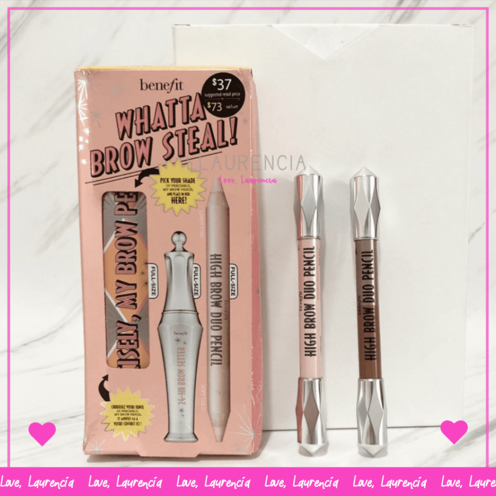 Jual Benefit High Brow Duo Dual Ended Highlighting Eyebrow Pencil / eye ...