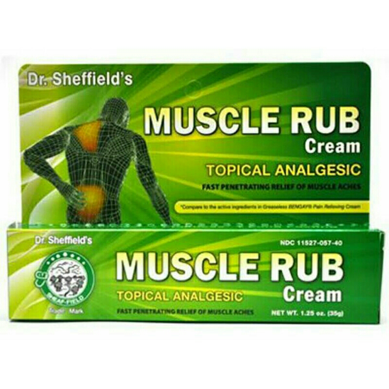 Jual Dr Sheffield Muscle Rub Cream Topical Analgesic | Shopee Indonesia