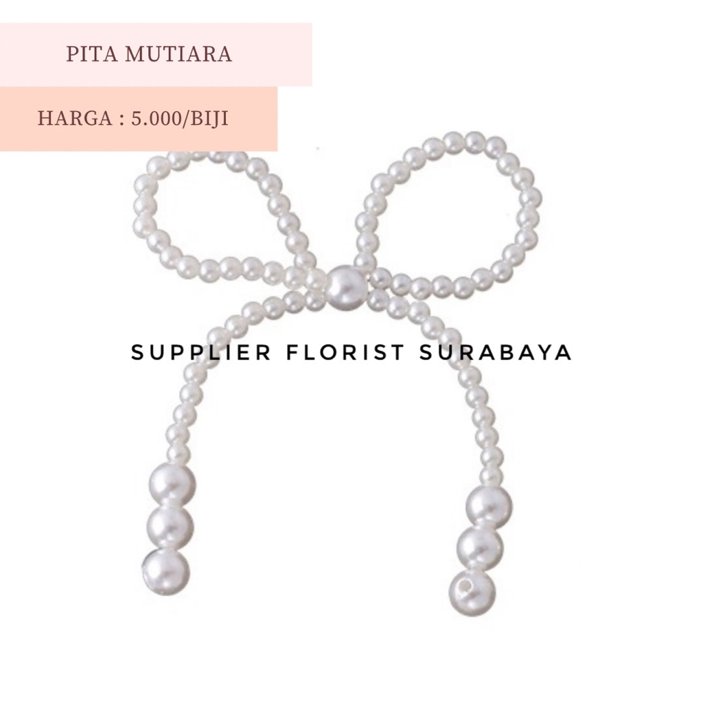 Jual HIASAN KUE TART PITA MUTIARA PUTIH TOPPER BIRTHDAY CAKE ULANG ...