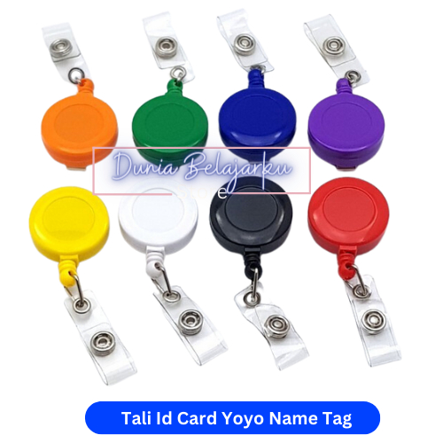 Jual Tali Id Card Yoyo Name Tag / Tali Gantung Hang tag | Shopee Indonesia