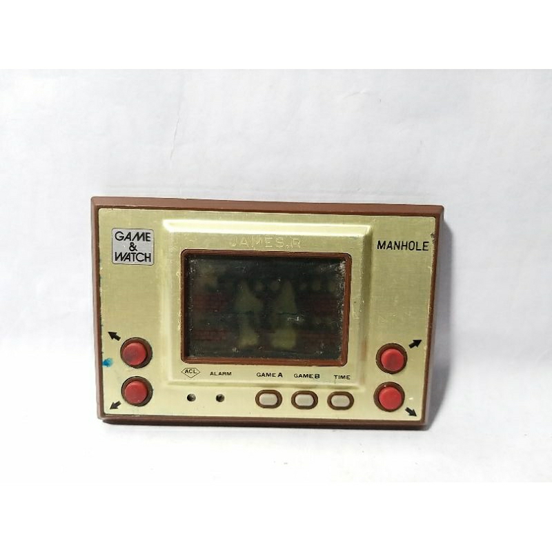 Jual Game Watch Gimbot Gamebot Bot Nintendo Manhole Man Hole Walking ...