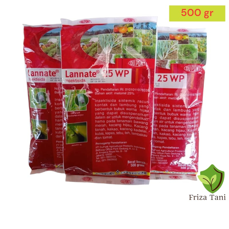 Jual Insektisida Dupont Lannate 25 WP 500gr bahan aktif Metomil 25% ...