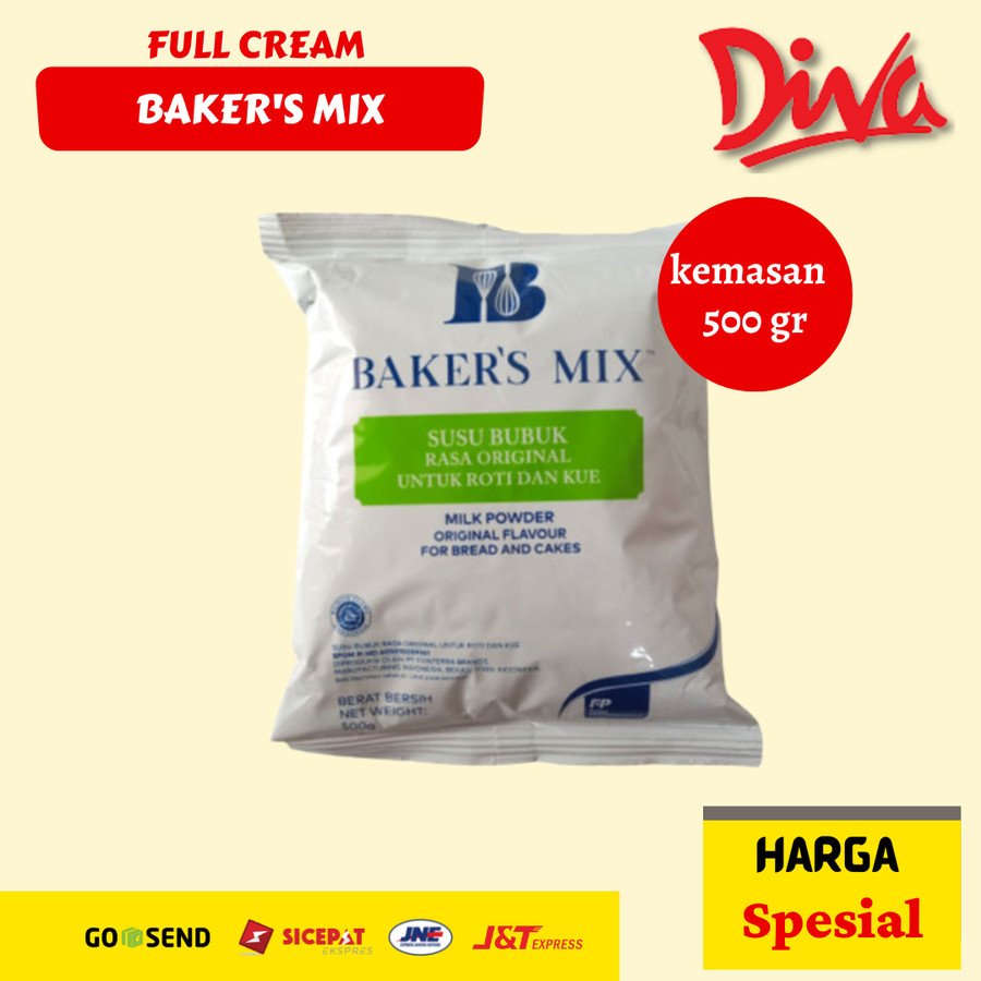 Jual Susu Bubuk Baker Mix Anchor 500 gram / full cream baker's mix ...