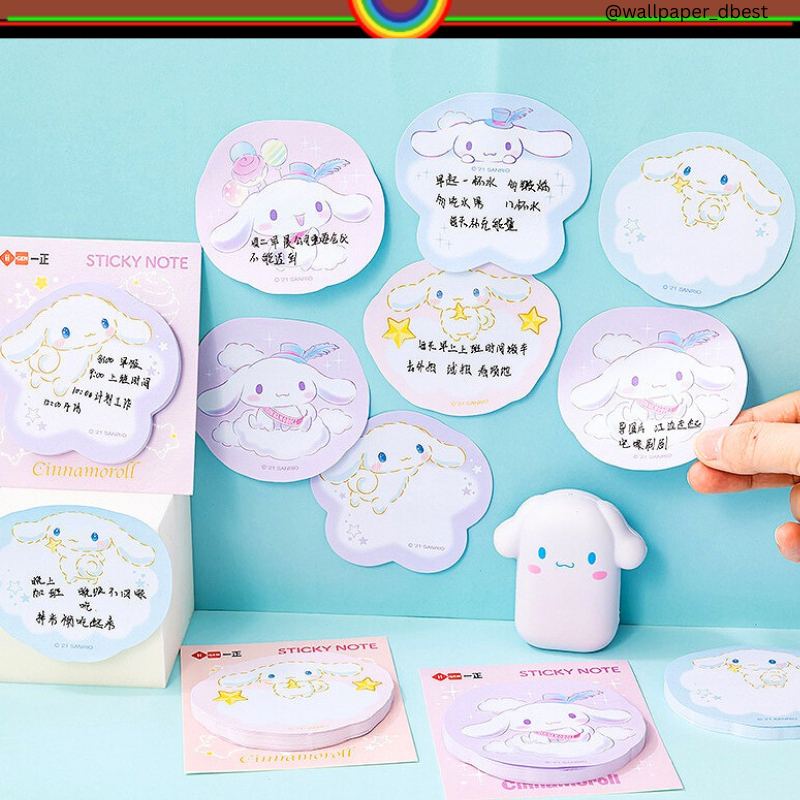 Jual Kertas Memo Notepad Sticky Note Cinnamoroll Lucu Untuk Catatan Kecil Penting Dekorasi Buku