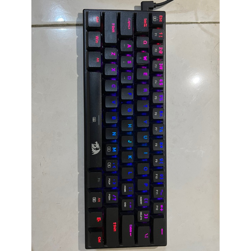 Jual Redragon Mechanical Gaming Keyboard 60% RGB Ultra Low ANIVA -K614 ...