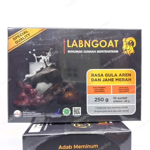 Jual Susu Kambing 250gram Rasa Gula Aren jahe merah Perkenalkan ...