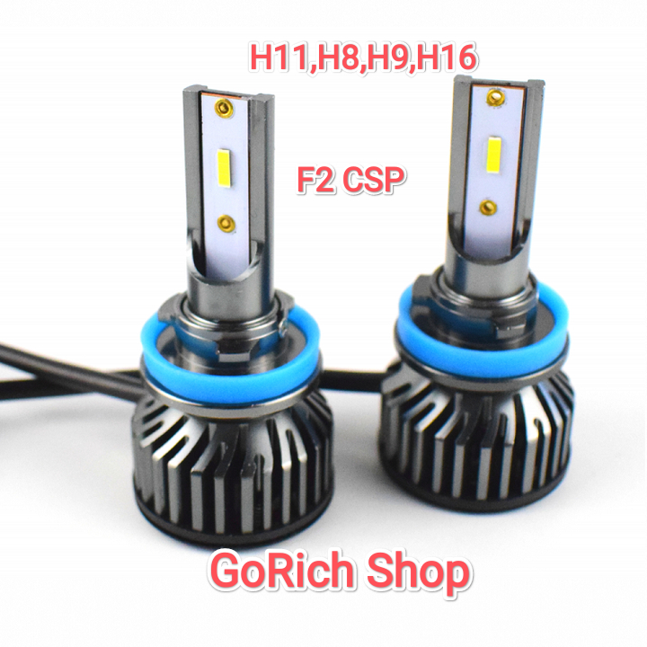 Jual Led Foglamp Headlamp H8,H9,H11,H16 F2 CSP Super Terang 50 Watt 12V ...