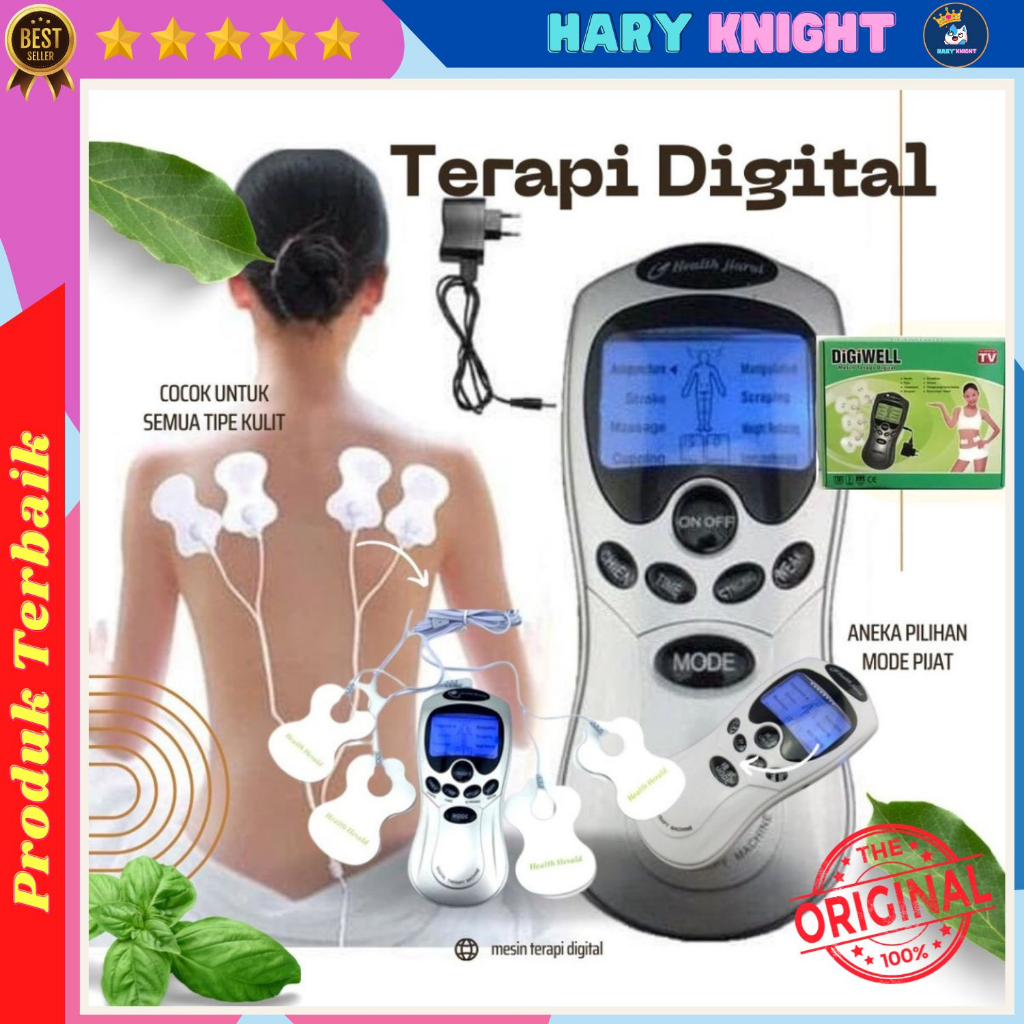 Jual Alat Pijat Terapi Akupuntur Elektronik Mengatasi Nyeri Otot ...