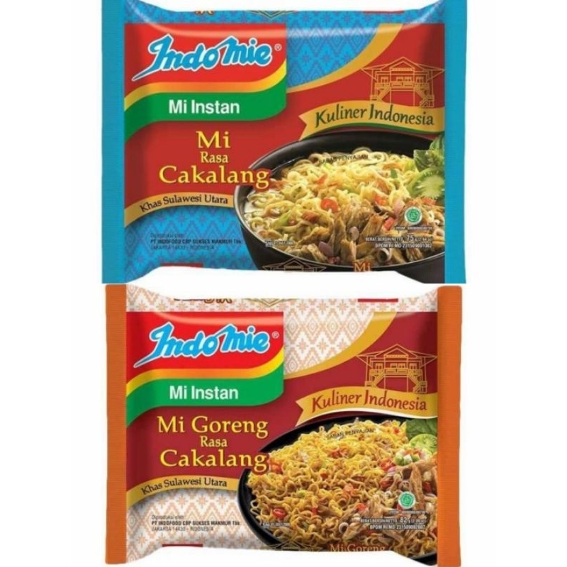 Jual Indomie Mie Instan Mie Goreng / Mie Rebus/kuah Cakalang Asli Khas ...