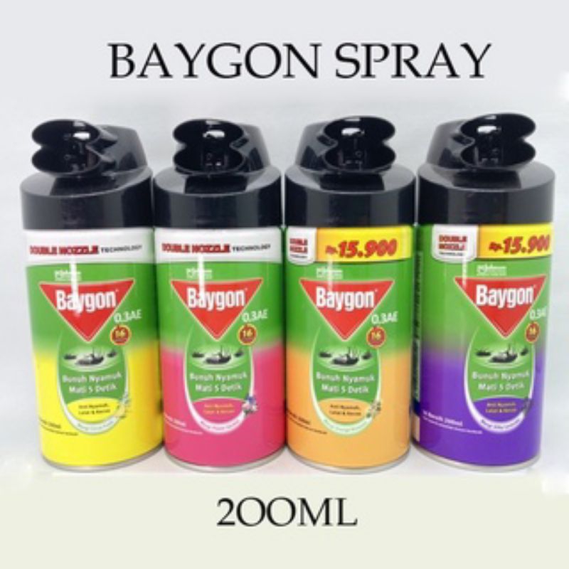Jual Baygon Spray 200ml | Shopee Indonesia