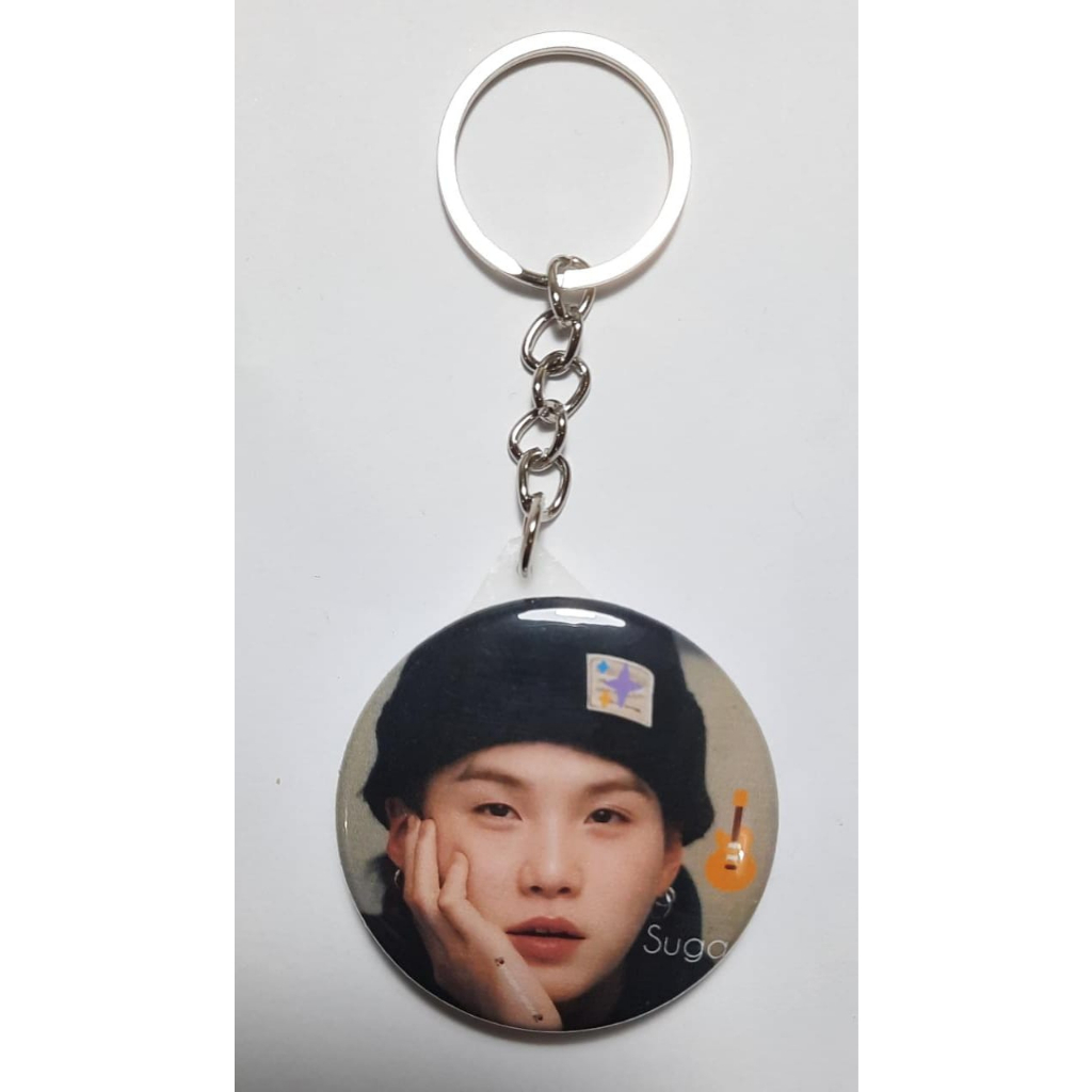Jual Freebies Suga/bisa Custom/Freebies Gantungan kunci Suga Agust D tour/Gantungan kunci Suga D ...