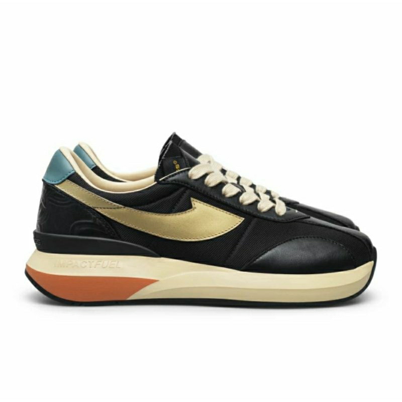 Jual [ 100% ORIGINAL ] SEPATU COMPASS VELOCITY RUNNING BLACK WHITE ...