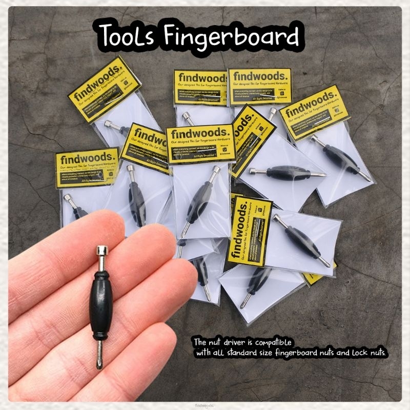 Jual Fingerboard Tools Screwdriver and Nut Driver 2 in 1 Findwoods ...