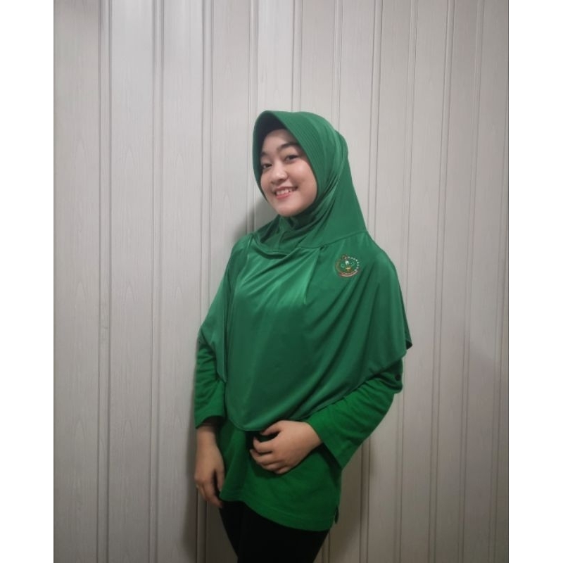Jual Jilbab pso olga persit BORDIR pet antem MUPUS 2023 | Shopee Indonesia