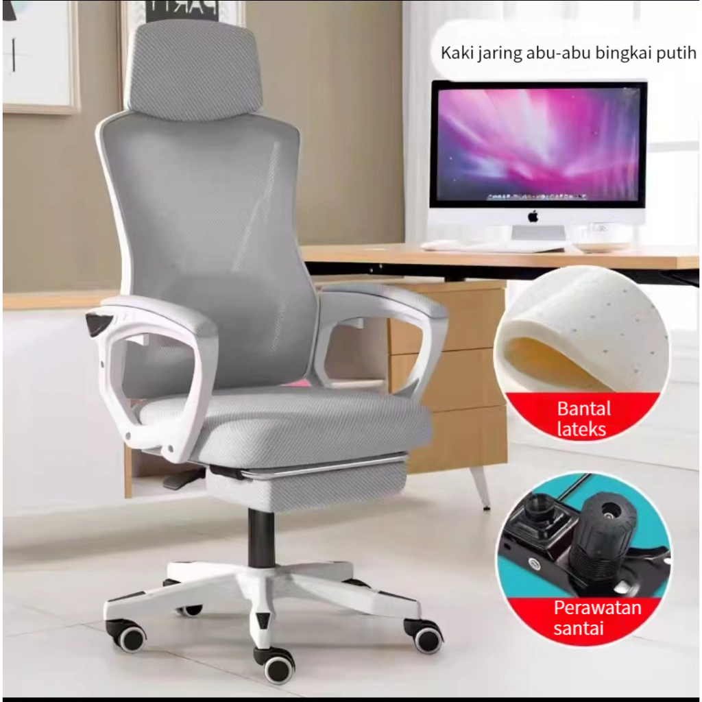 Jual Kursi Kantor Kursi Kerja Kursi Ergonomis Mesh Kursi permainan ...