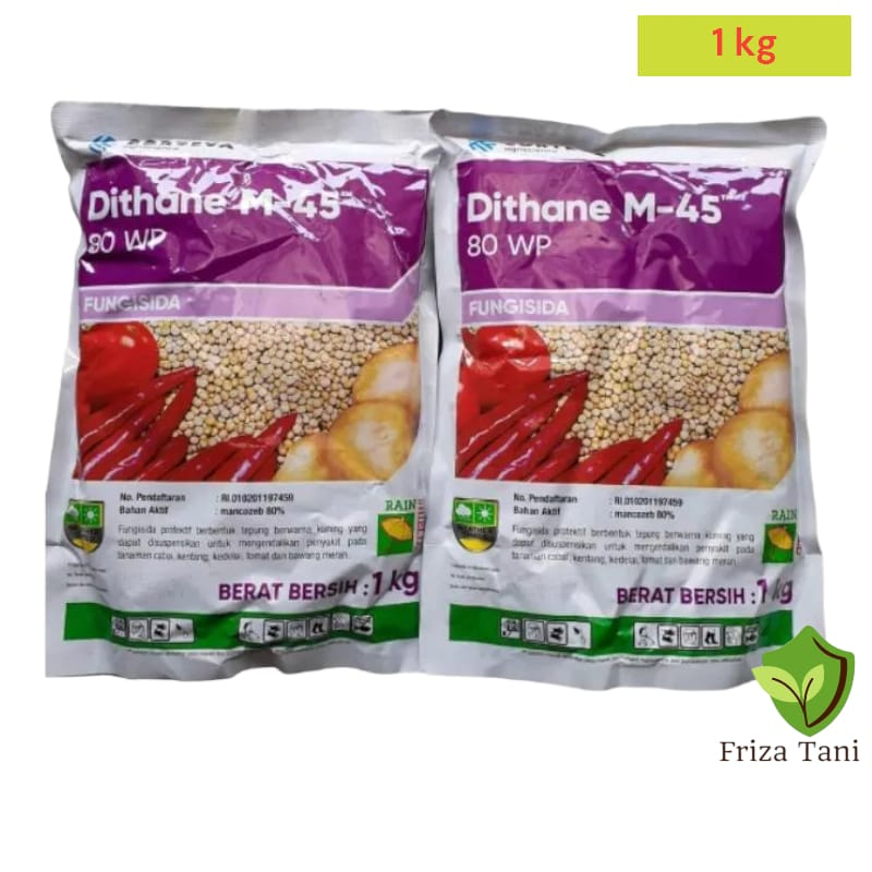 Jual Fungisida Dithane M-45 80WP 1 Kg bahan aktif Mankozeb 80% ...