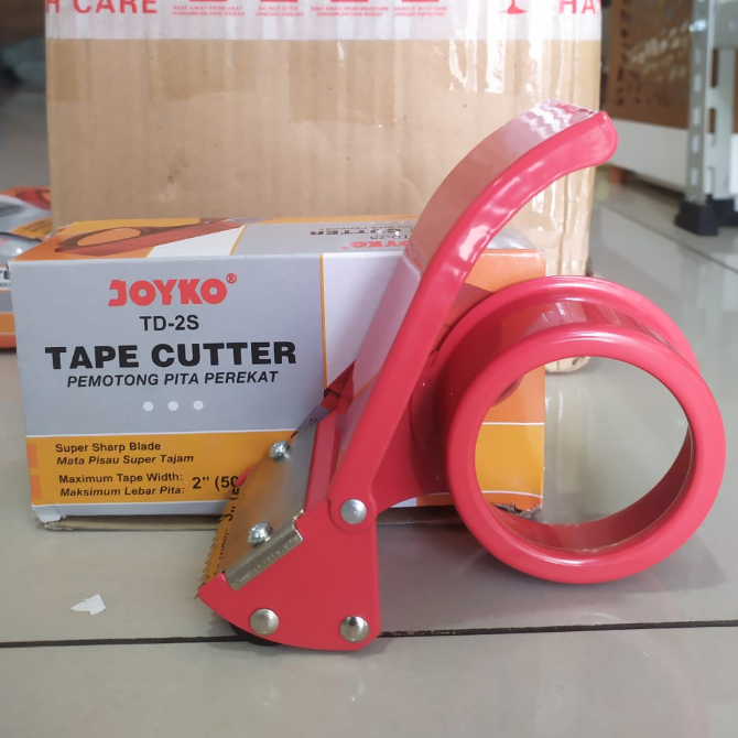 Jual TAPE DISPENSER BESI JOYKO (1 PC) LAKBAN CUTTER (UNTUK LAKBAN 2 ...