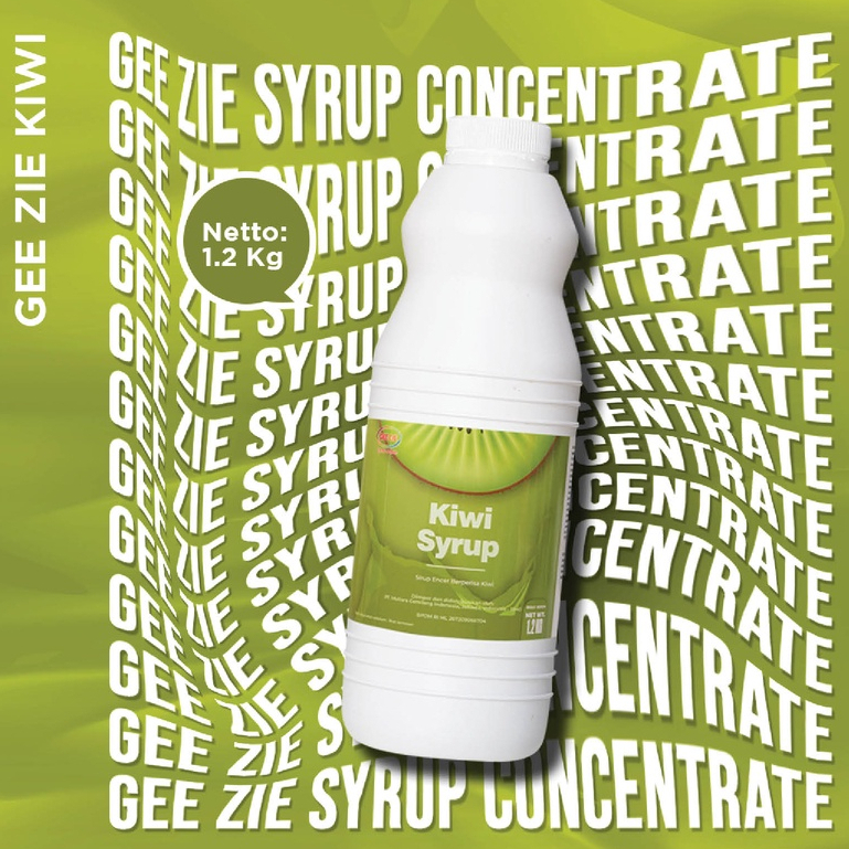 Jual Geezie Syrup 1,2Kg / Sirup konsentrat Concentrate honeydew ...