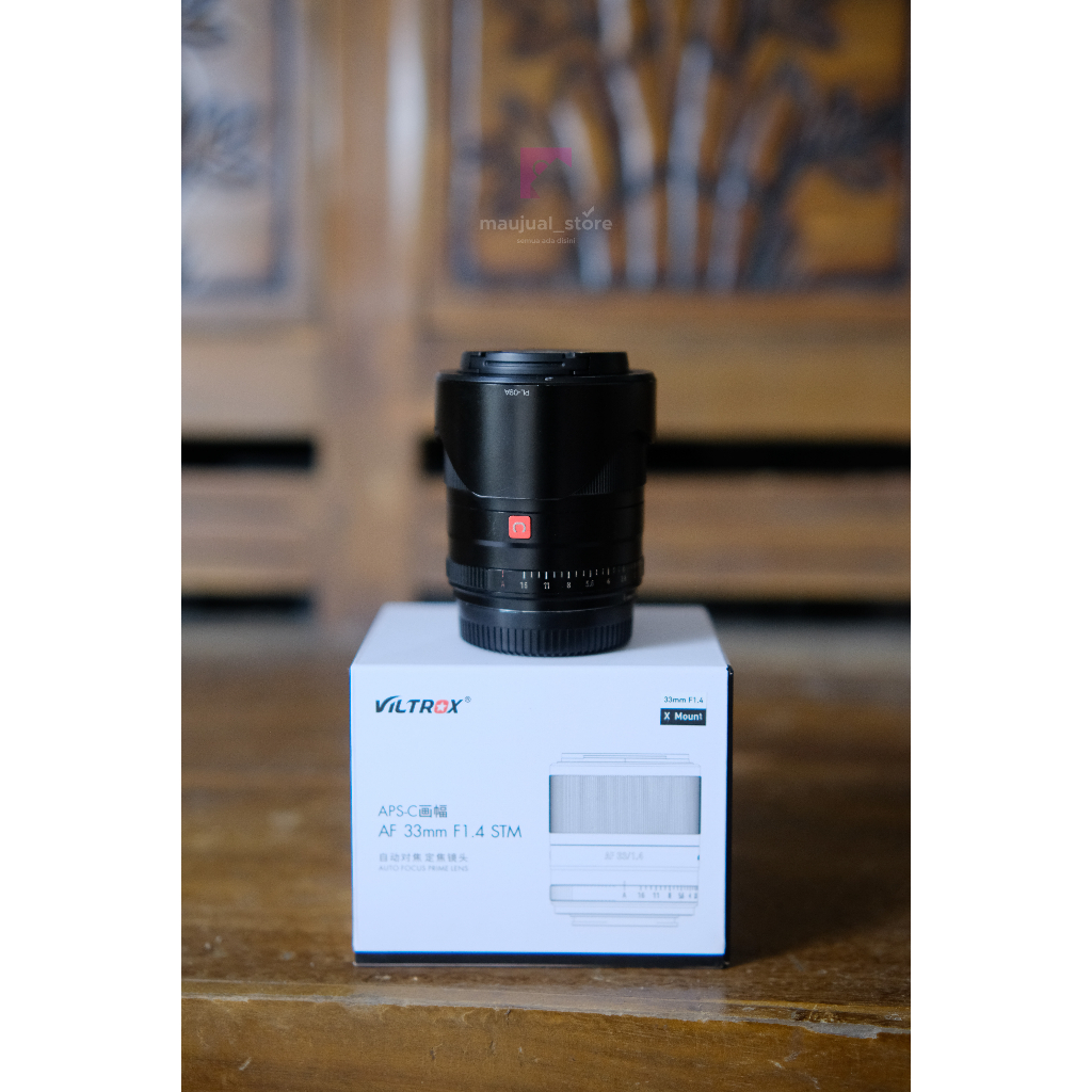 Jual Lensa Fujifilm Viltrox 33mm F1 4 X Mount Second Fullset Shopee
