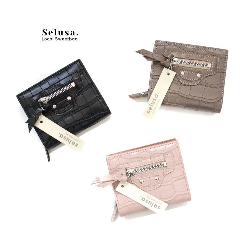 Jual SELUSA HAILEY WALLET CROCO (Free Hardbox Exclusive) | Dompet Koin ...