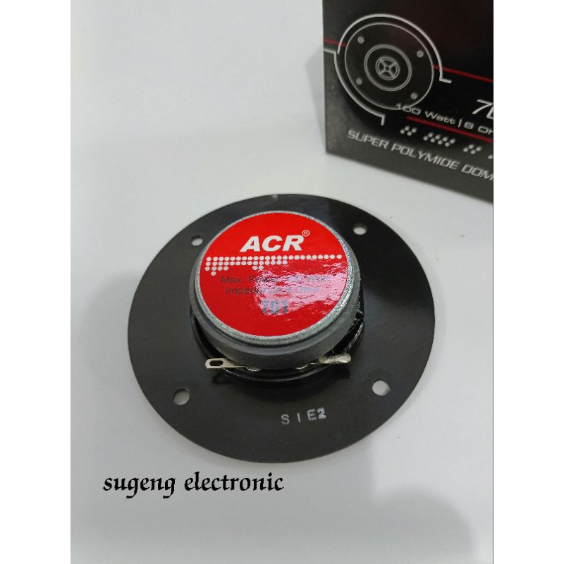 Jual Tweter ACR 701 Super Polymide Dome Tweeter | Shopee Indonesia