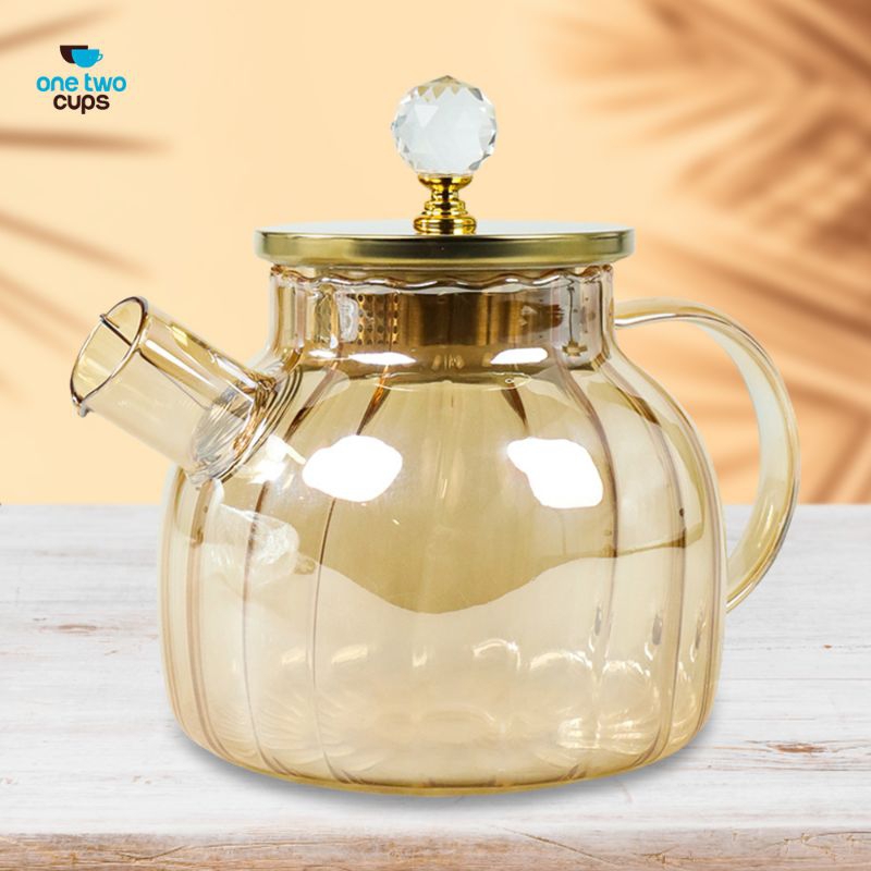 Jual Teko kaca aesthetic taham panas teko pitcher teh chinese teapot maker borosilicate | Shopee ...