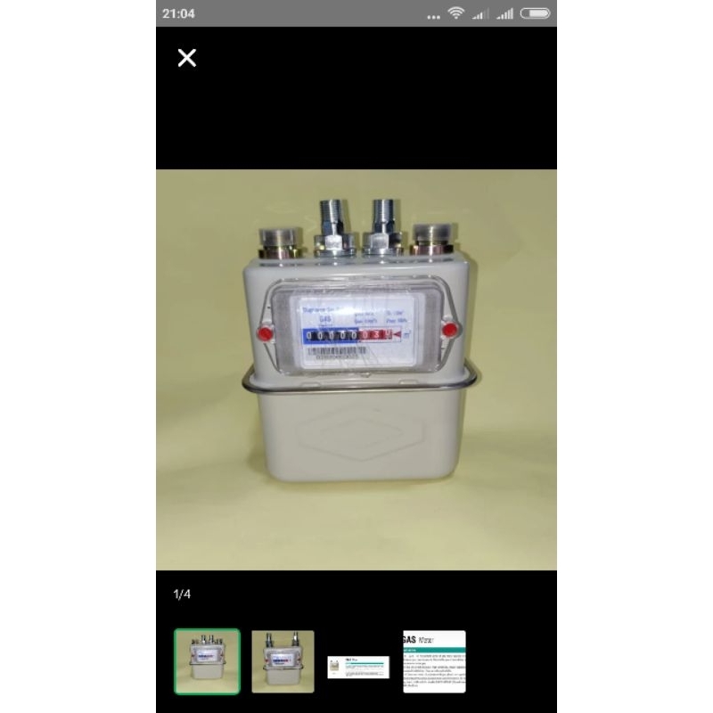 Jual meter gas G4 | Shopee Indonesia