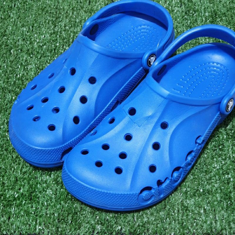 Jual Crocs original Baya classic Blue cutting rapih terbaik | Shopee ...