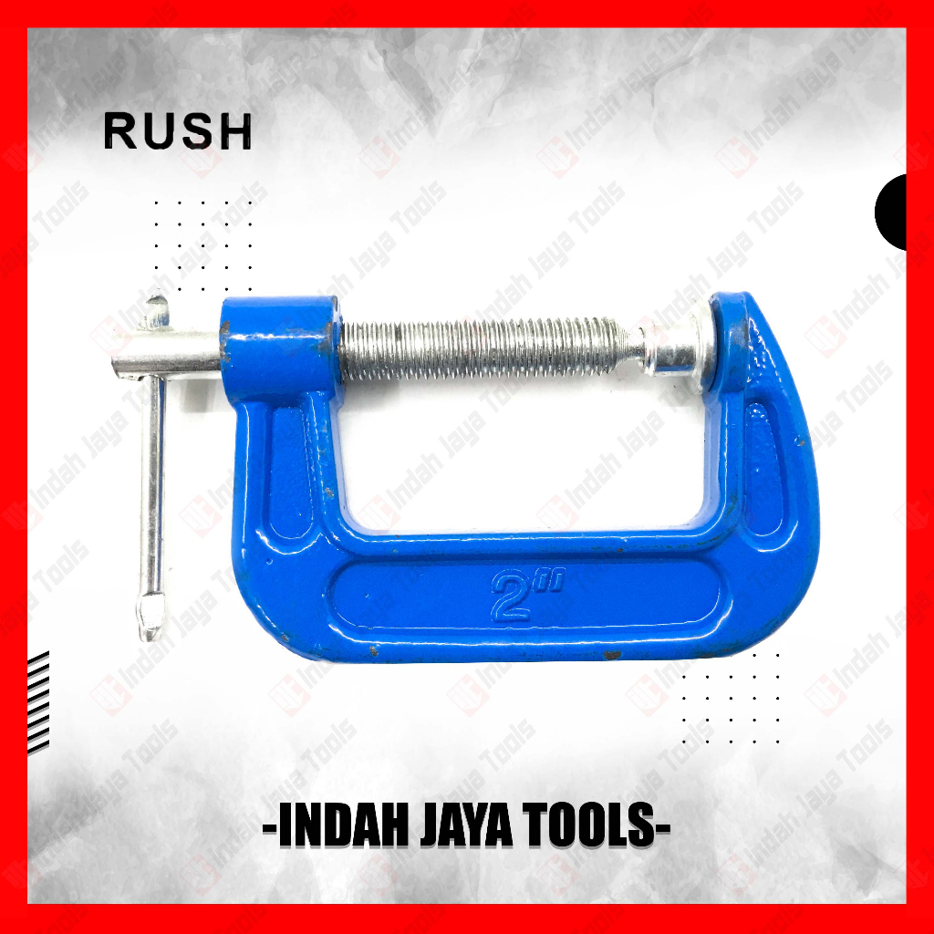 Jual RUSH Klem C SATUAN 2 Inch - Catok Clamp Alat Jepit Penjepit ...