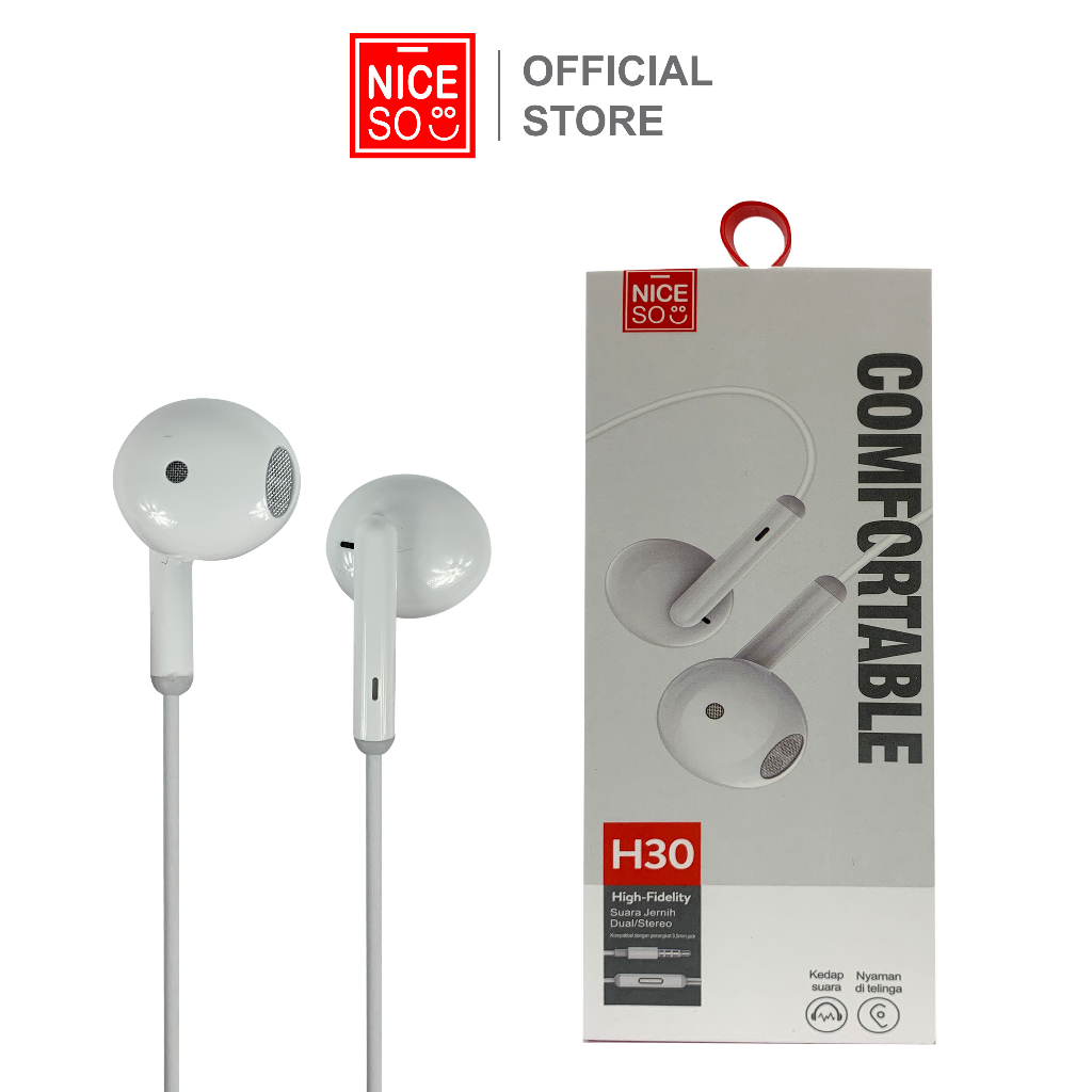 Jual NICESO Official Handsfree H30 | Shopee Indonesia