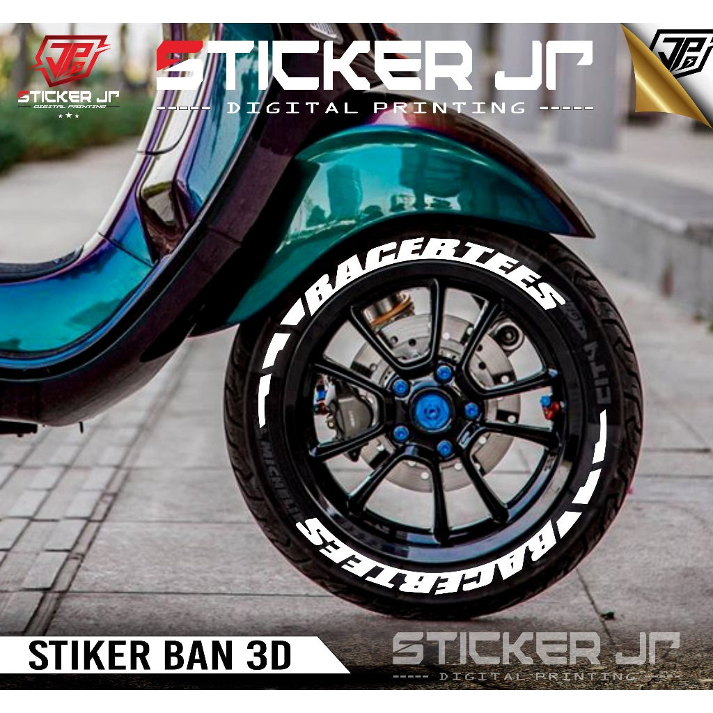 Jual Sticker Ban / Font Ban / Tire Bomb / 3D stiker ban RACERTEES ...