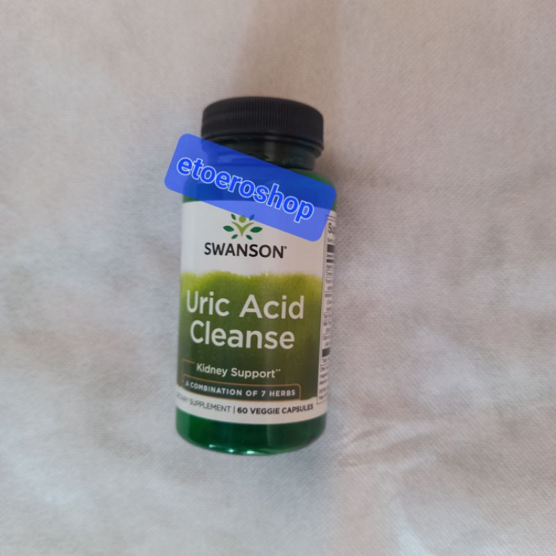 Jual Swanson Uric Acid Cleanse - Natural Supplement Promoting Kidney ...