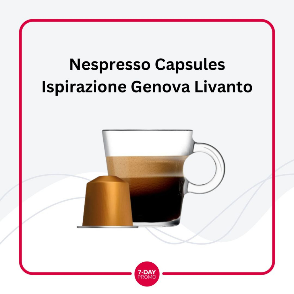 Jual Nespresso Capsules Ispirazione Genova Livanto Kopi Kapsul Eceran ...