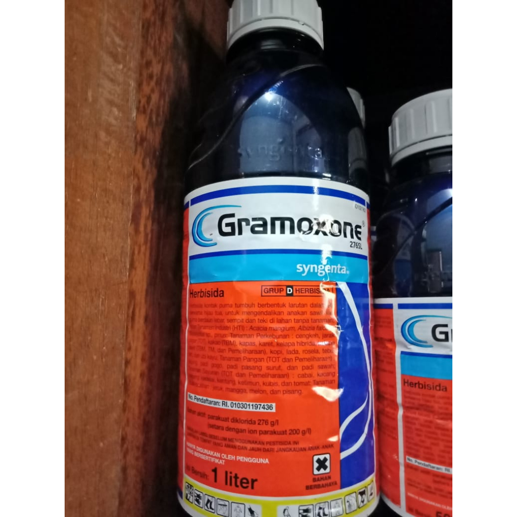 Jual Gramoxone 276SL Pengendali Gulma Liar HERBISIDA GRAMOXONE SYNGENTA ...