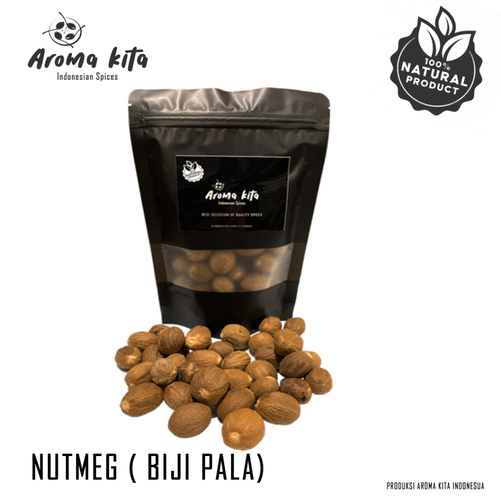 Jual Biji Pala / Pala / Nutmeg Whole - 70 gr | Shopee Indonesia