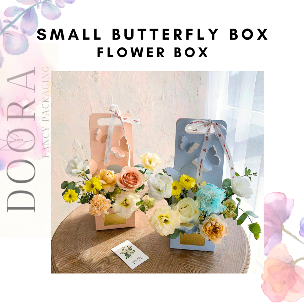 Jual Small Butterfly Box Flower Box / Kotak Bunga/ Kantong Bunga | Shopee Indonesia
