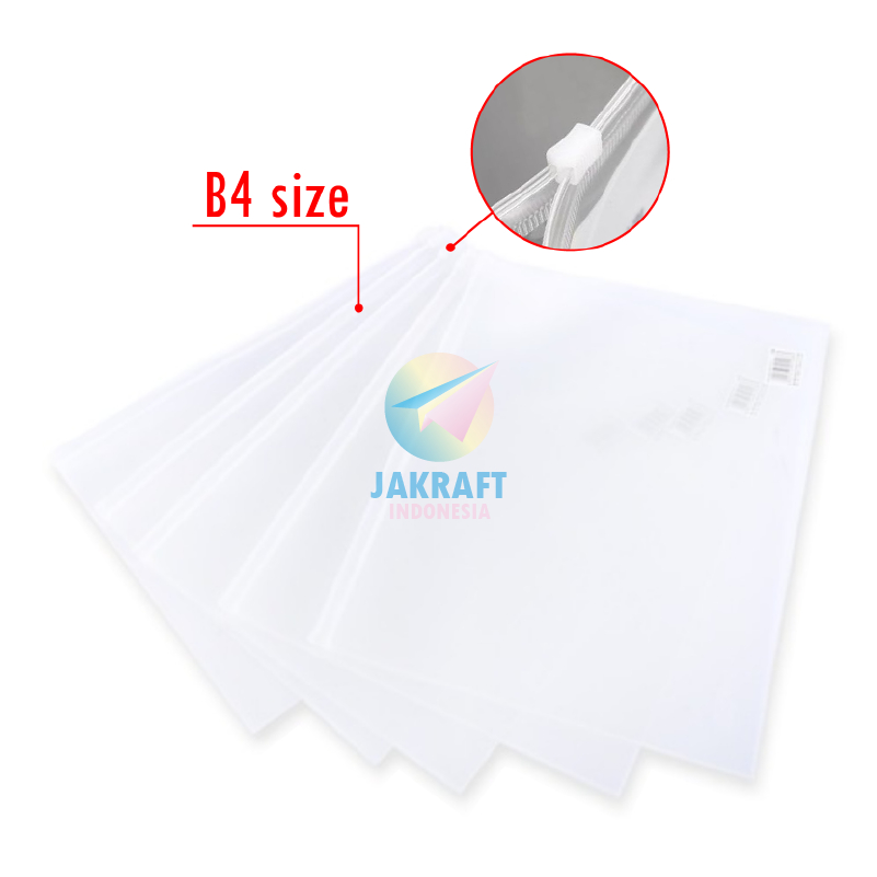 Jual 1 Pcs Map Zipper Document Bag B4 Joyko Dcb 50 Laptop Buku