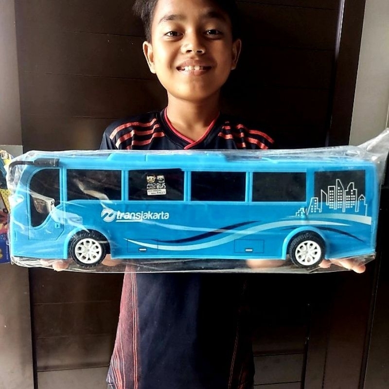 Jual Mainan Mobil Bus Transjakarta Busway - Mainan Mobil Bis Busway ...