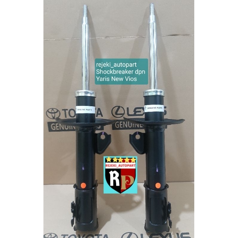 Jual SHOCKBREAKER SHOCK ABSORBER DEPAN YARIS VIOS GEN 2 ORIGINAL | Shopee Indonesia