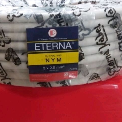 Jual KABEL LISTRIK ETERNA NYM 3X2.5 DI ECER PERMETER | Shopee Indonesia