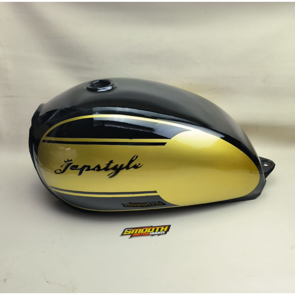 Jual Tangki japstyle triumph besar custom tebal all motor bahan drum GL ...